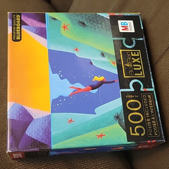 MB | Games | Big Ben Luxe 50 Pc Puzzle Poster Included | Poshmark
